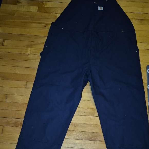 Carhartt | Pants | Carhartt Mens Dark Blue Work Overalls | Poshmark